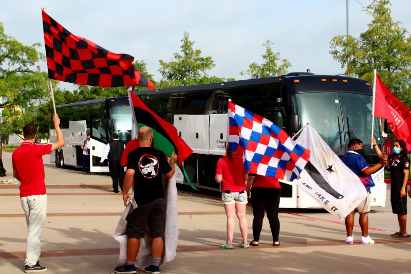 Supporters send FC Dallas off to Orlando - 3rd Degree