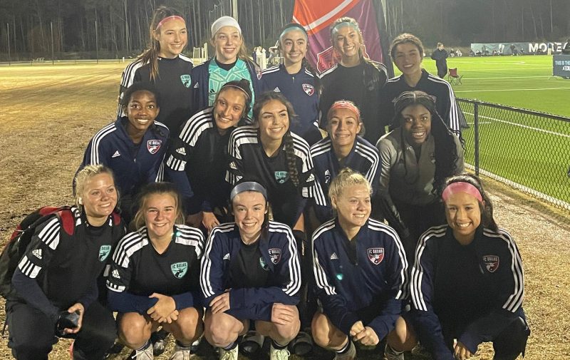 FC Dallas Youth ECNL RL Girls 07 for the 2023 Dallas Cup U16s - 3rd Degree