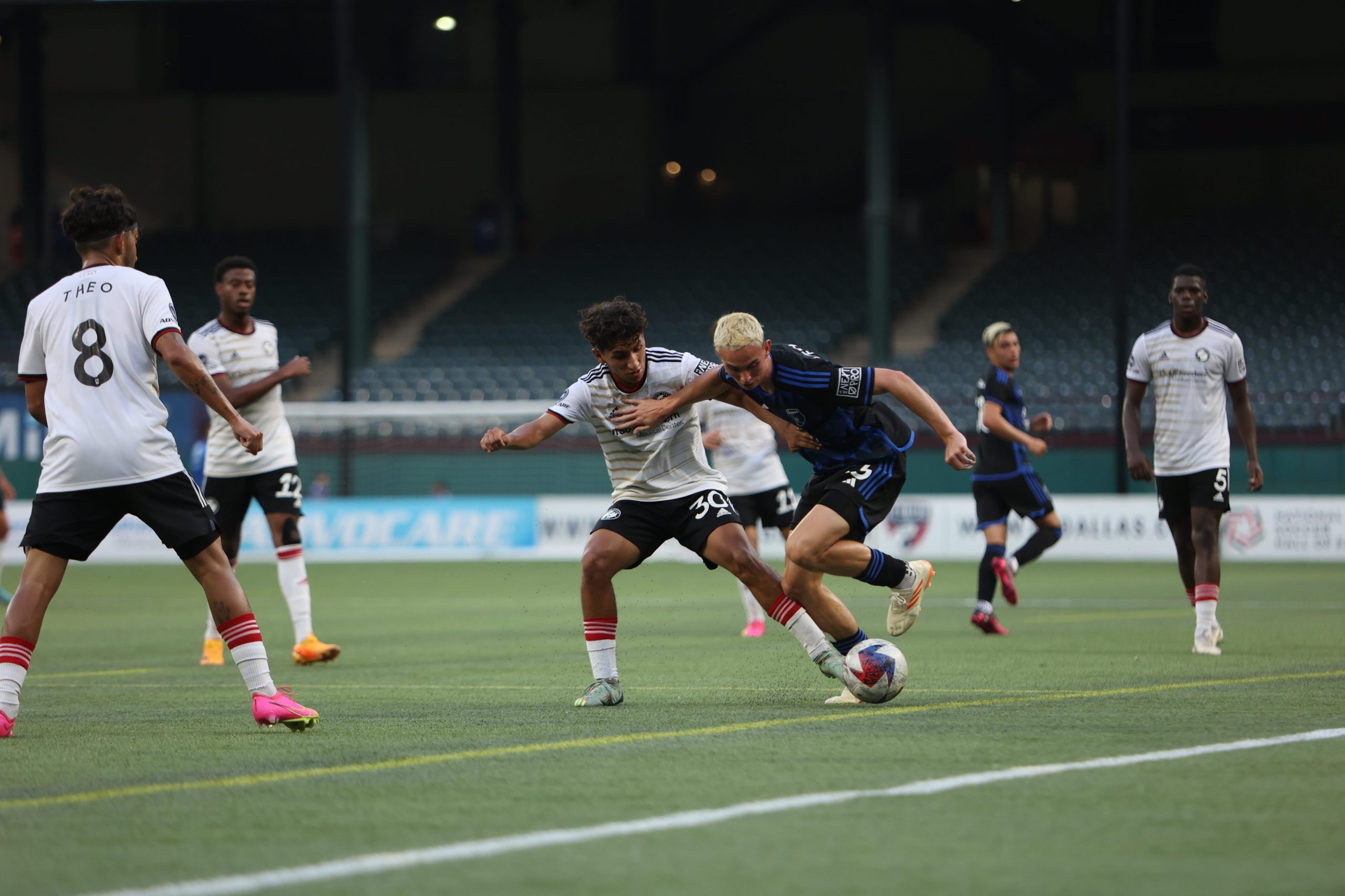 North Texas SC concedes late to San Jose Earthquakes II - 3rd Degree