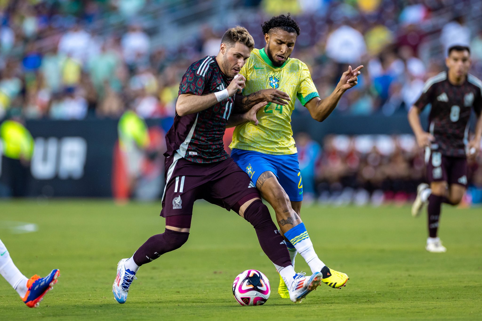 Match Photos: Mexico vs Brazil at Kyle Field - 3rd Degree