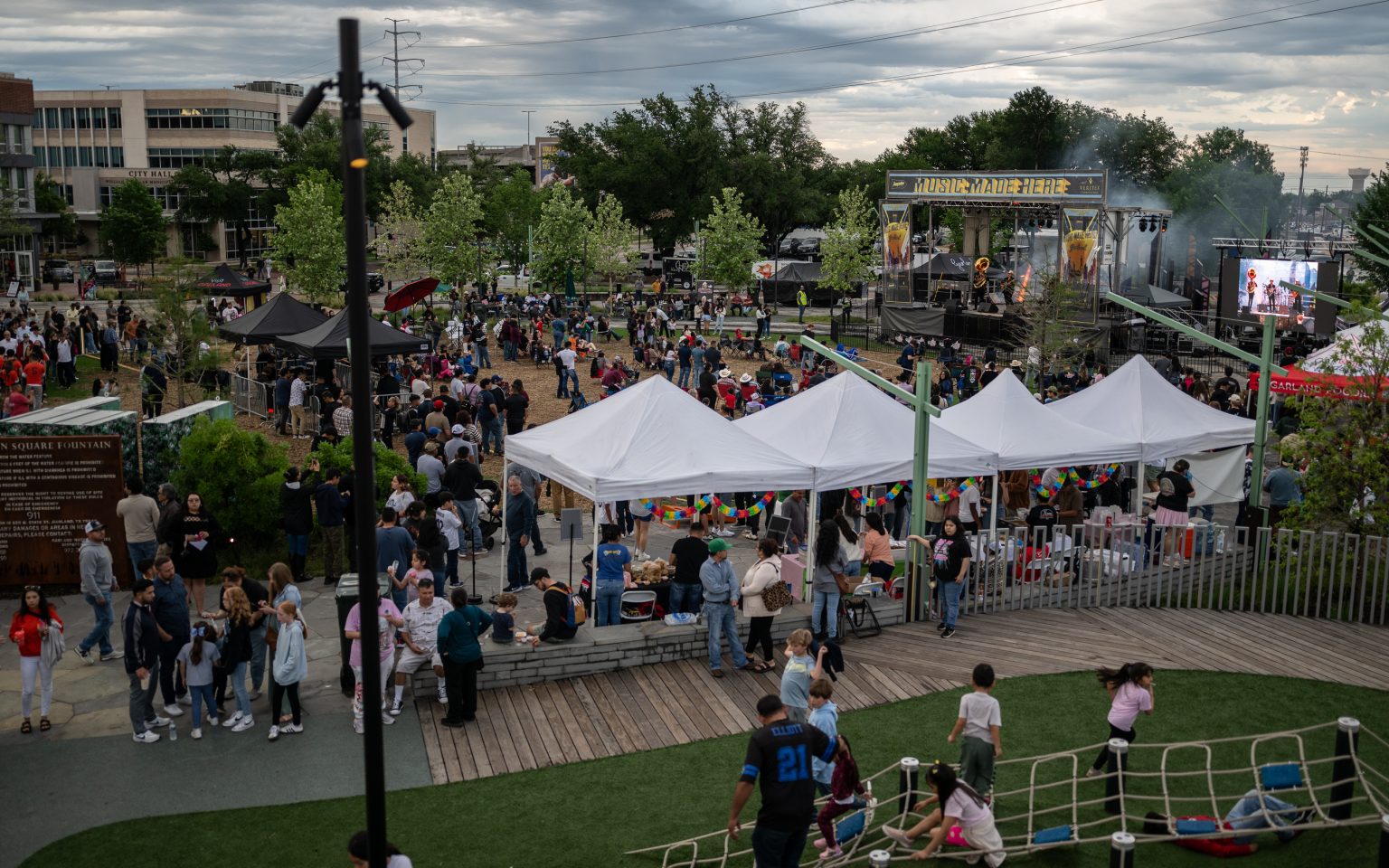 Photos: The Atlético Dallas brand reveal event from Garland City Square ...