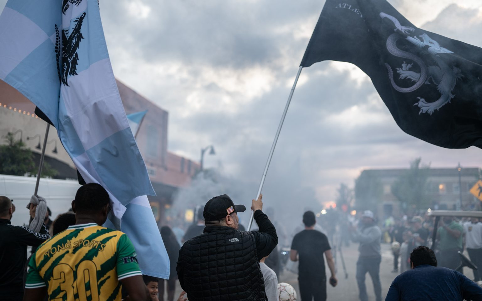 Photos: The Atlético Dallas brand reveal event from Garland City Square ...