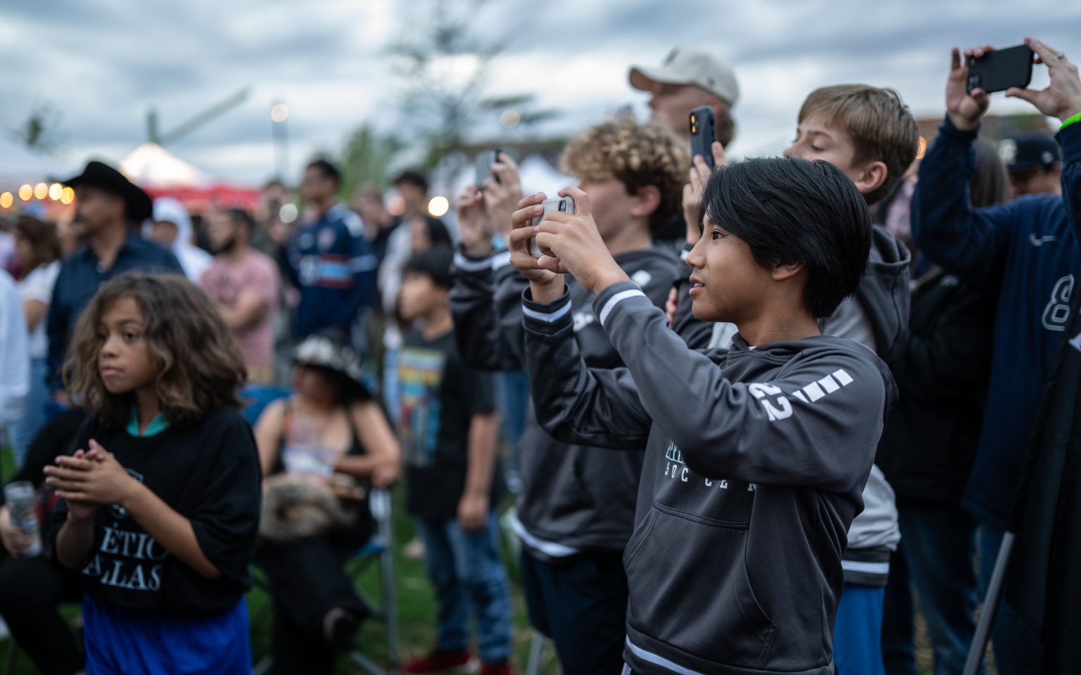 Photos: The Atlético Dallas brand reveal event from Garland City Square ...