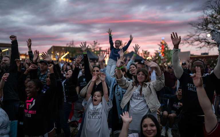 Photos: The Atlético Dallas brand reveal event from Garland City Square ...