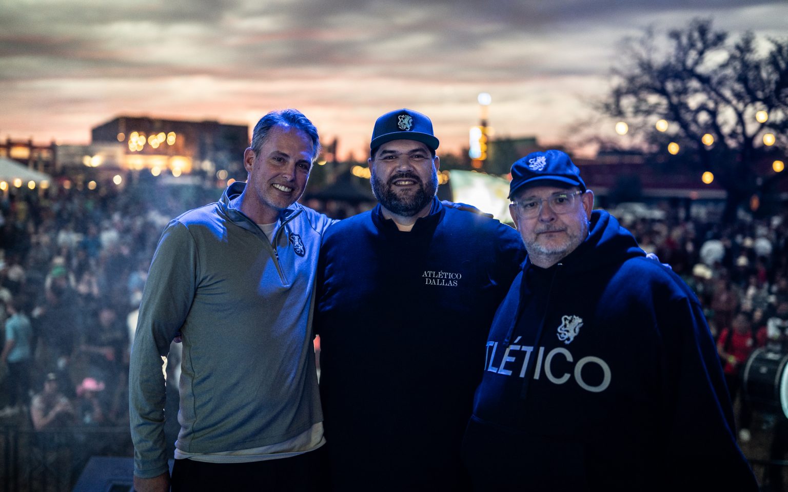 Photos: The Atlético Dallas brand reveal event from Garland City Square ...
