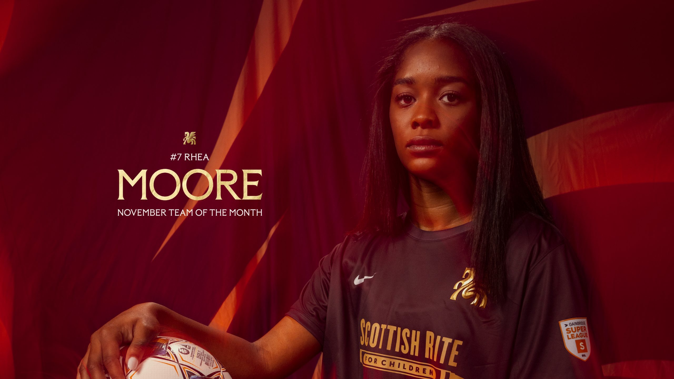 Rhea Moore named to USL Super League Team of the Month for November ...